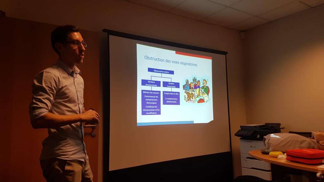 Formation réanimation cardiopulmonaire