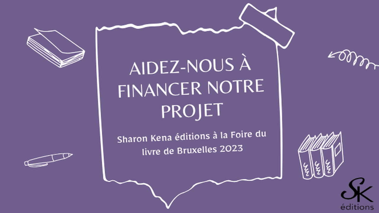 Sharon Kena à la Foire du Livre de Bruxelles 2023