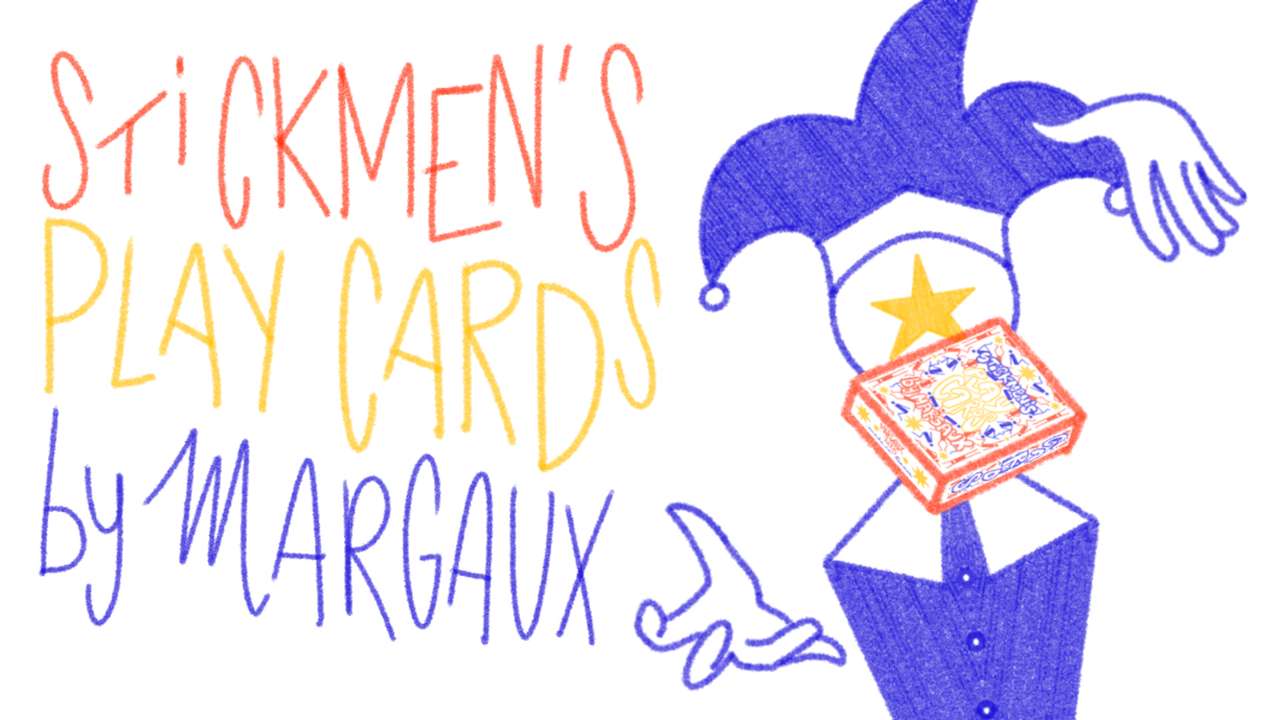 Stickmen’s Play Cards by Margaux