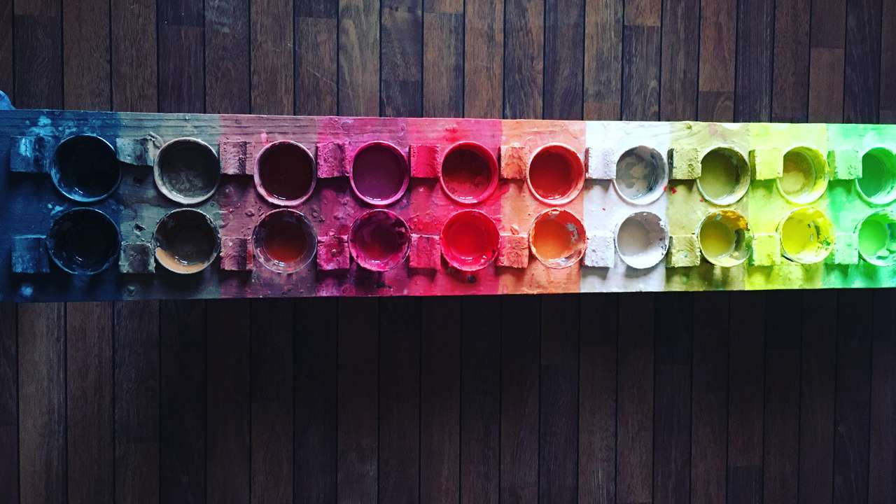 Jeu de peindre ambulant