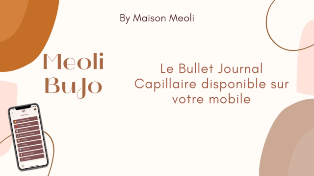 Meoli BuJo : Bullet Journal capillaire sur mobile
