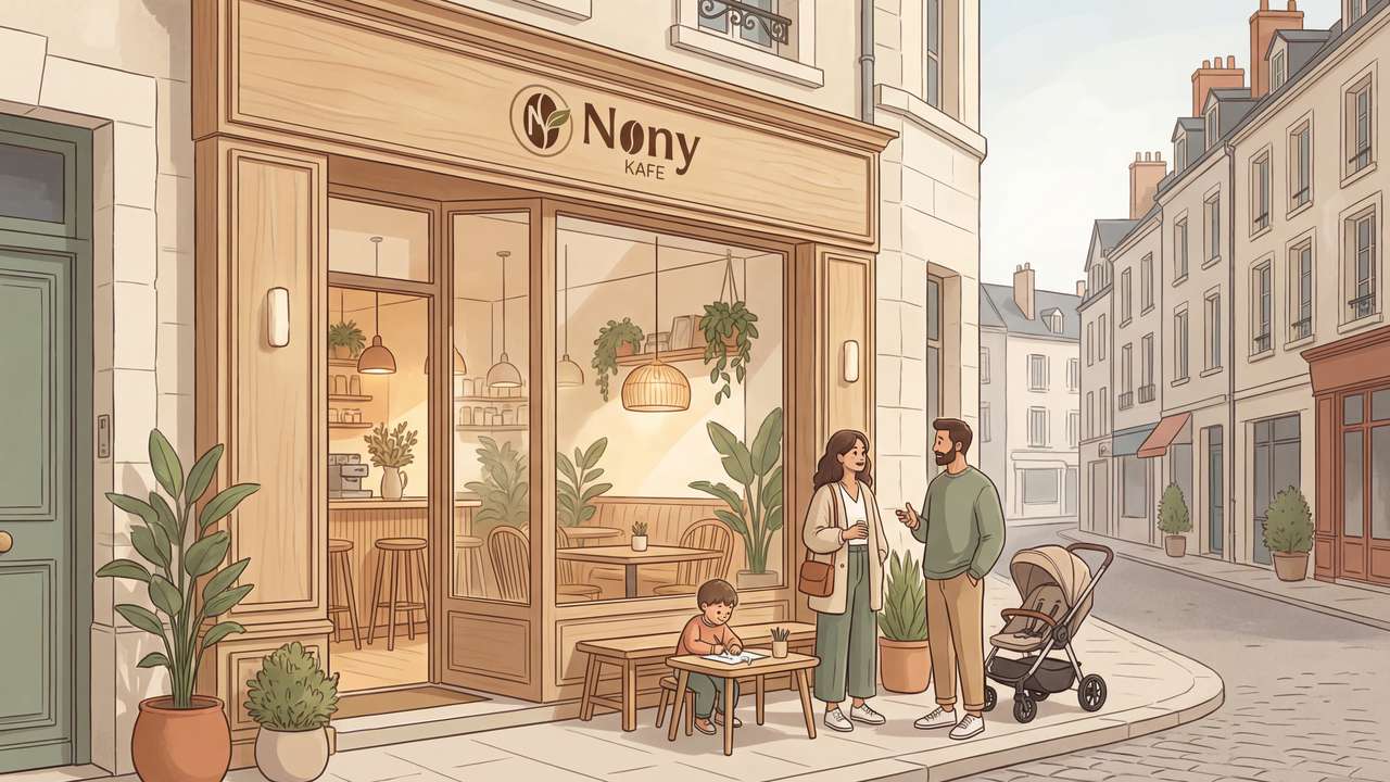 Kafé Nony : 1er Coffee-shop kids-friendly à La Roche-sur-Yon