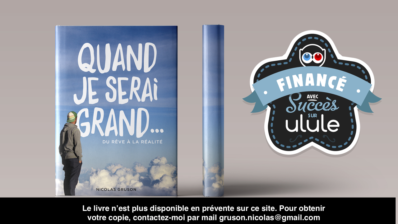 QUAND JE SERAI GRAND... - Ulule