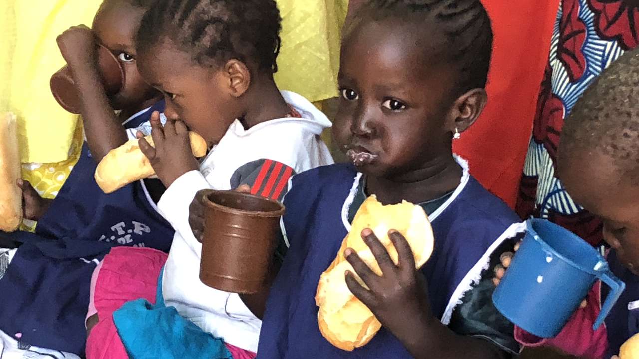 Les cantines du sourire, Saint Louis du Sénégal