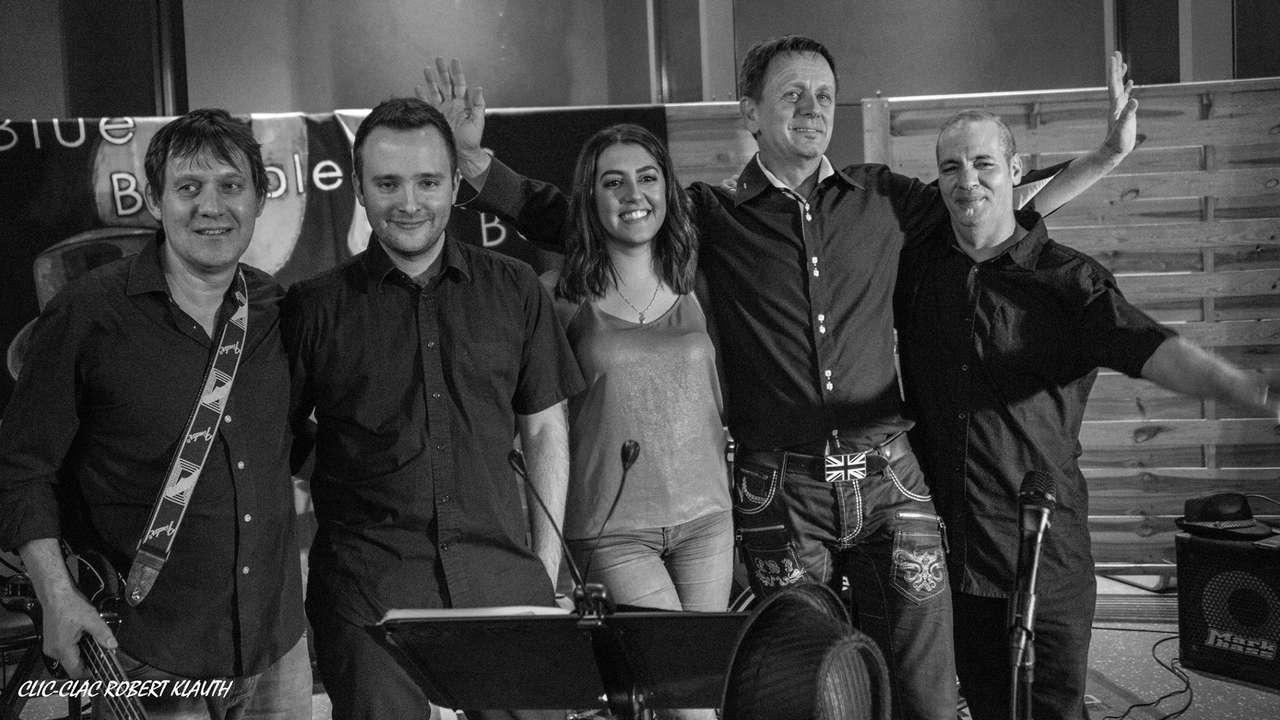 THE BLUE BUMBLEBEES BAND