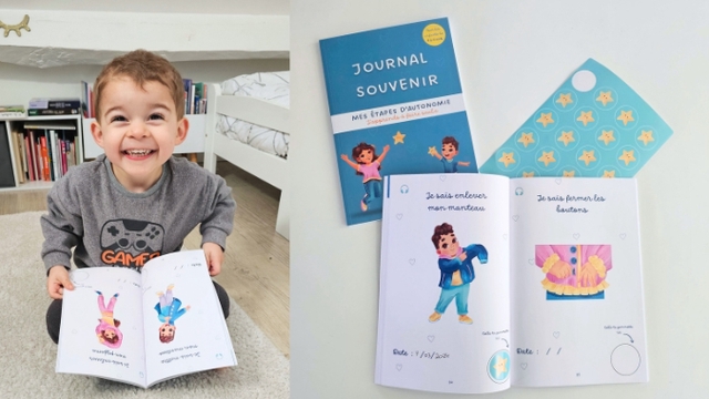 Journal Souvenir - Autonomie de l'enfant - Ulule