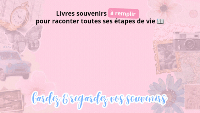 Livres souvenirs - Pour écrire toutes vos histoires de vie