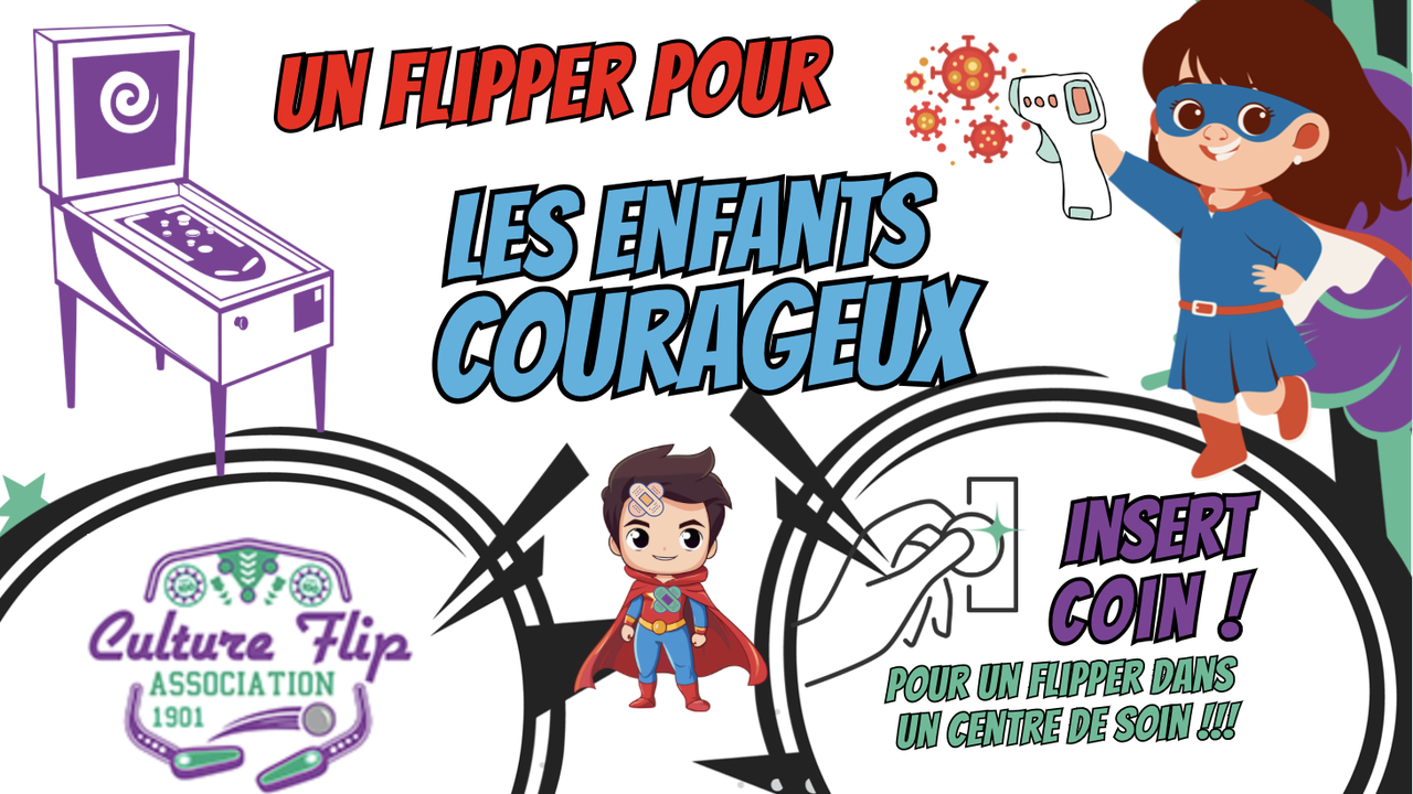 Des Flippers pour les enfants Courageux et leurs parents