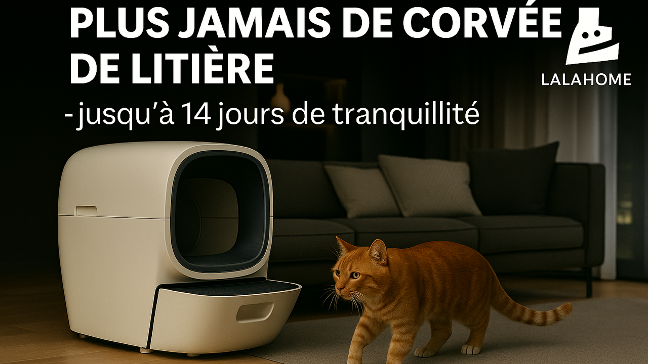 Litière intelligente auto rechargeable LALAHOME - Ulule