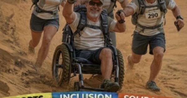 4 ️ un défi : Marathon des Sables en fauteuil - Ulule