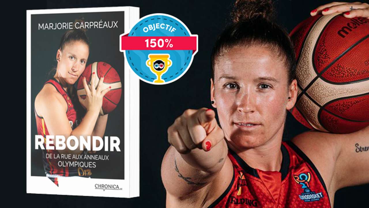 « Rebondir », la bio de Marjorie Carpréaux, star du basket