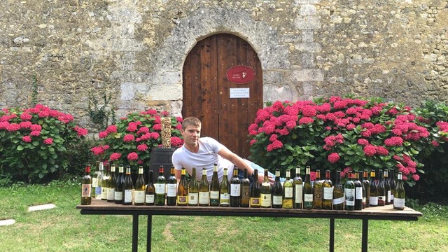 Une cave à vins dans le Perche