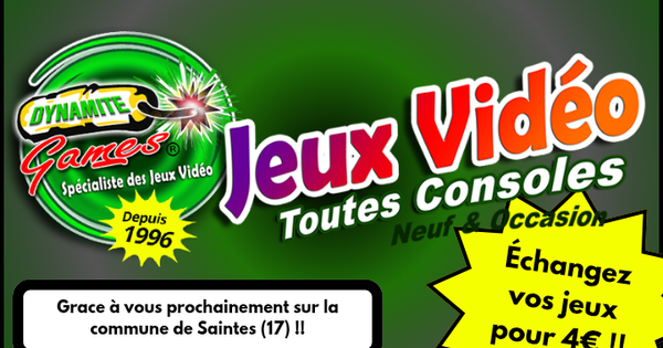 Dynamite Games : Le jeu commence ici, à Saintes, avec vous