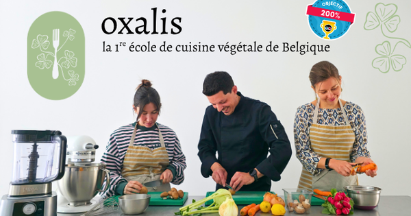 Oxalis - Ecole de cuisine végétale à Bruxelles