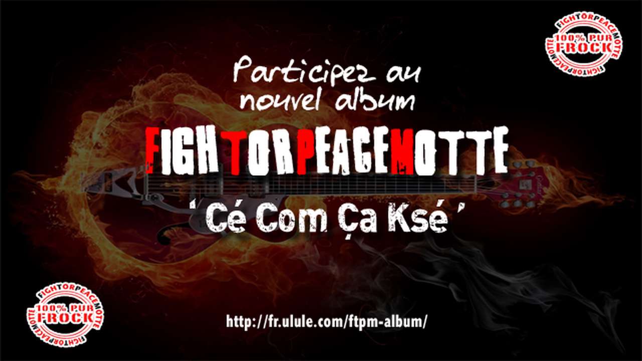 Fightorpeacemotte : 3ème Album - Ulule