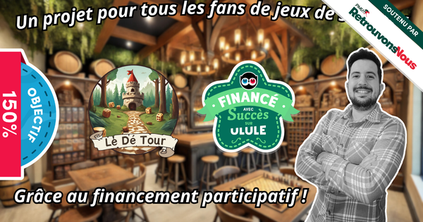Le Dé Tour 🎲 Bar à jeux - Ulule
