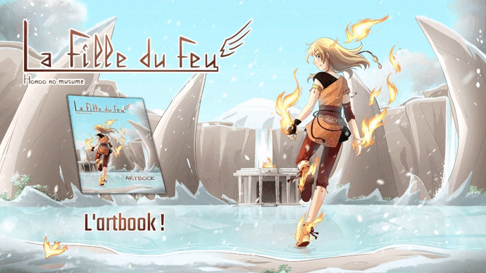 La Fille du Feu : l'artbook - Ulule