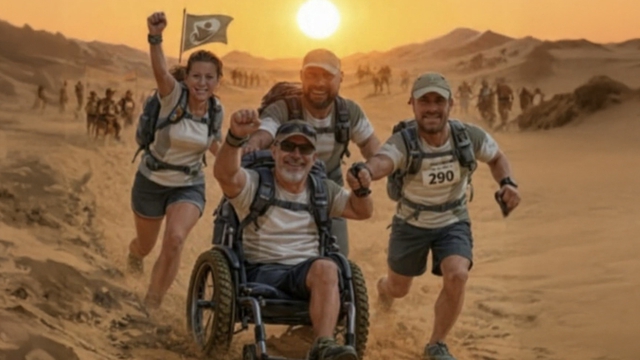 4 ️ un défi : Marathon des Sables en fauteuil - Ulule