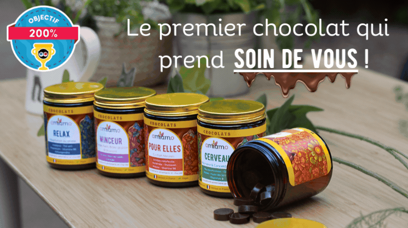 amiamo 🍫 Compléments alimentaires en chocolat - Ulule