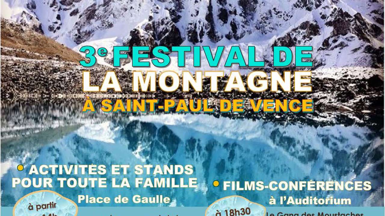 FESTIVAL DE LA MONTAGNE 3e Edition