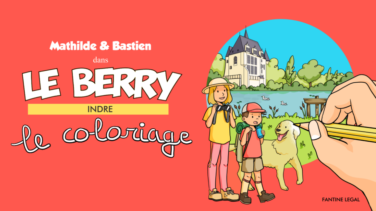 LE BERRY EN COLORIAGE