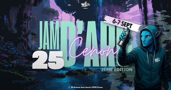 JAM D'ARC 25 : un événement street art au cœur de CENON ! - Ulule