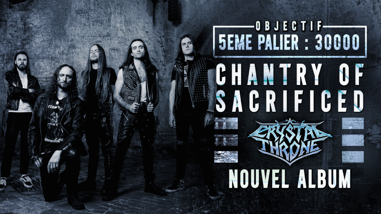 CRYSTAL THRONE | 2ème album | PROLONGATIONS - Ulule