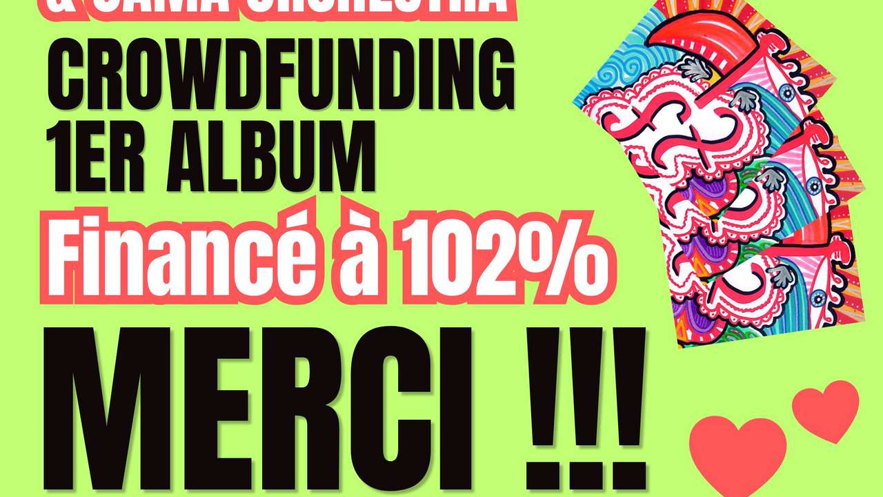 Muriel d'Ailleurs - 1er album - Financé