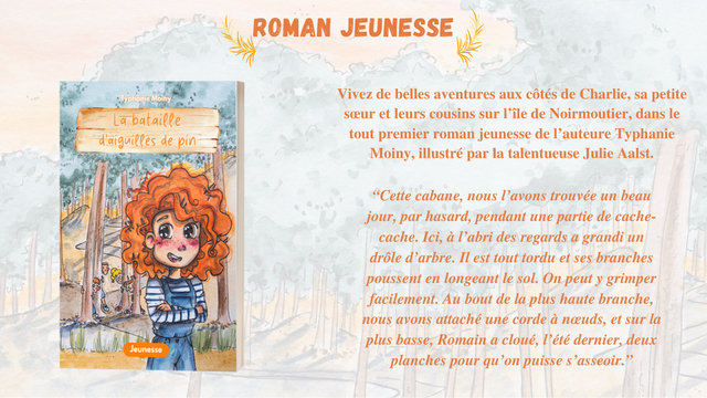 Roman Jeunesse à p. de 8 ans- La bataille d'aiguilles de pin