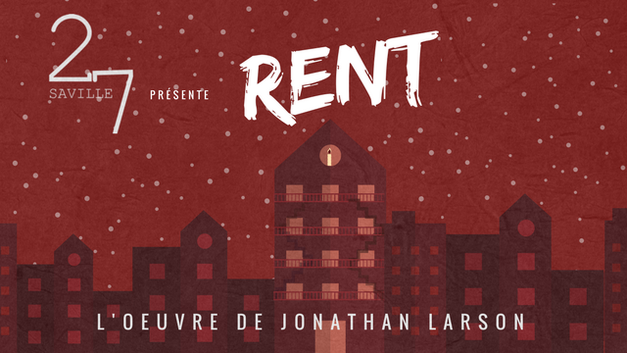 RENT le musical de Jonathan Larson