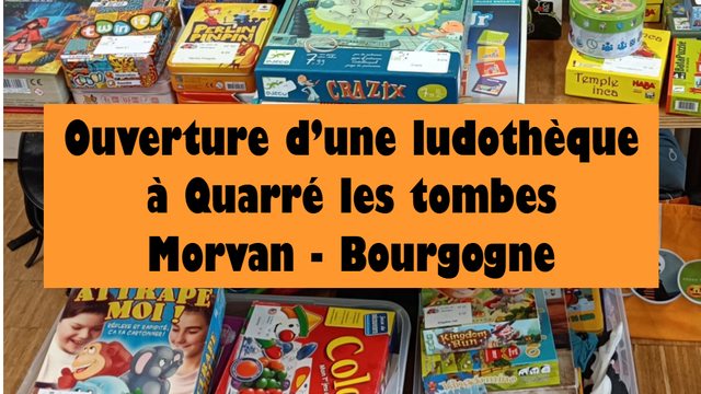 Création d'une ludothèque