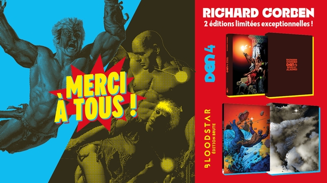 DEN 4 & BLOODSTAR : deux classiques de Richard CORBEN