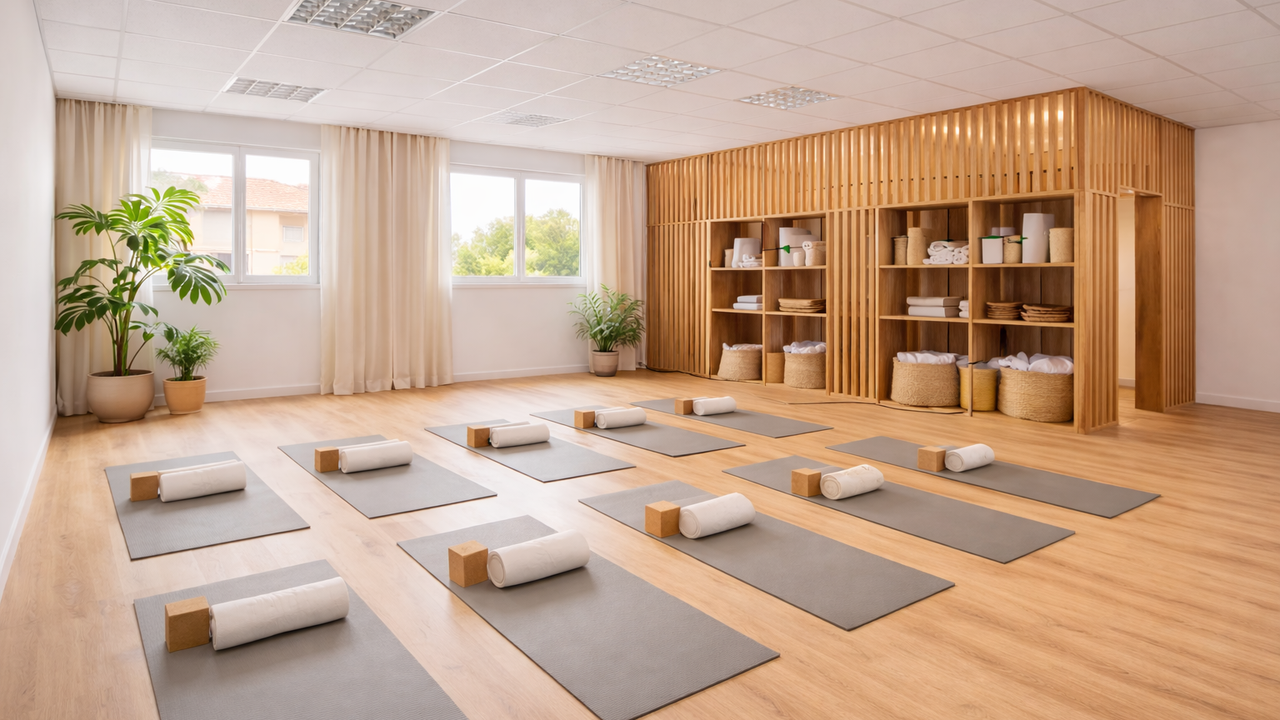 OUVERTURE D'UN NOUVEAU STUDIO DE YOGA A CROLLES