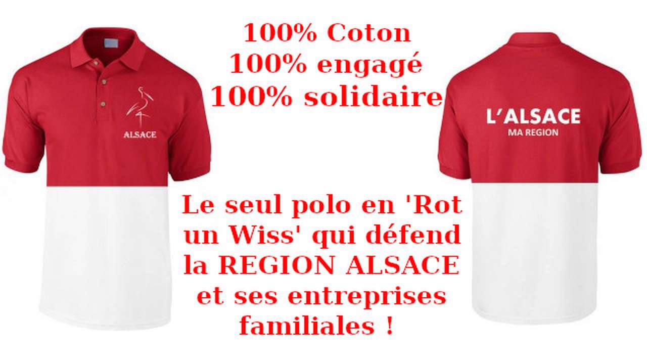 Rot un Wiss -- Le polo qui défend l'Alsace