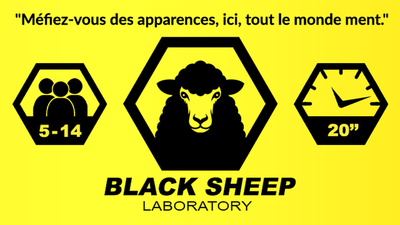 BLACK SHEEP Le jeu à rôle caché qui te rend parano.