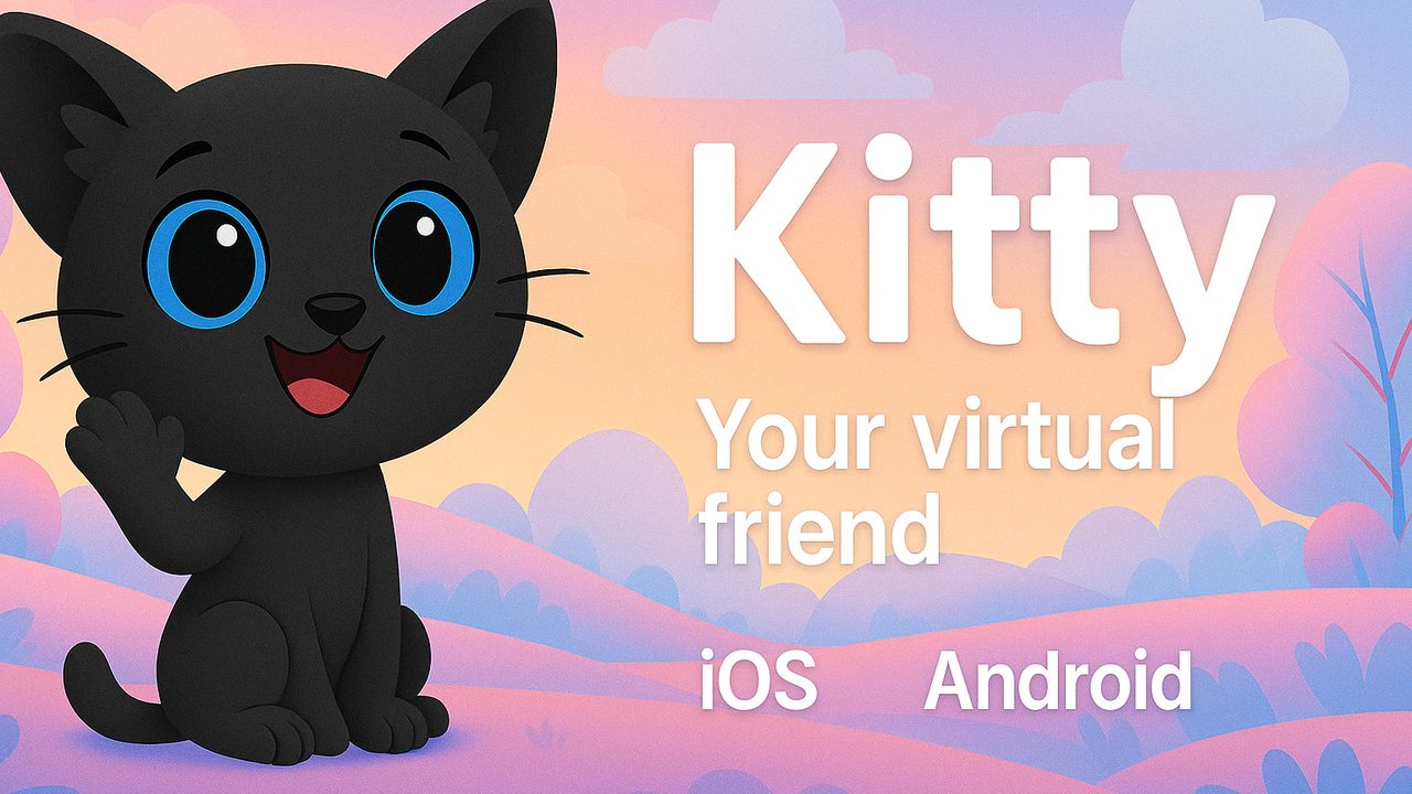 KittyAI - Virtual Friend: iOS, Android - Ulule