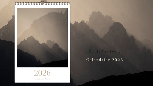 Calendrier photo 2026 - Martin Van Boone