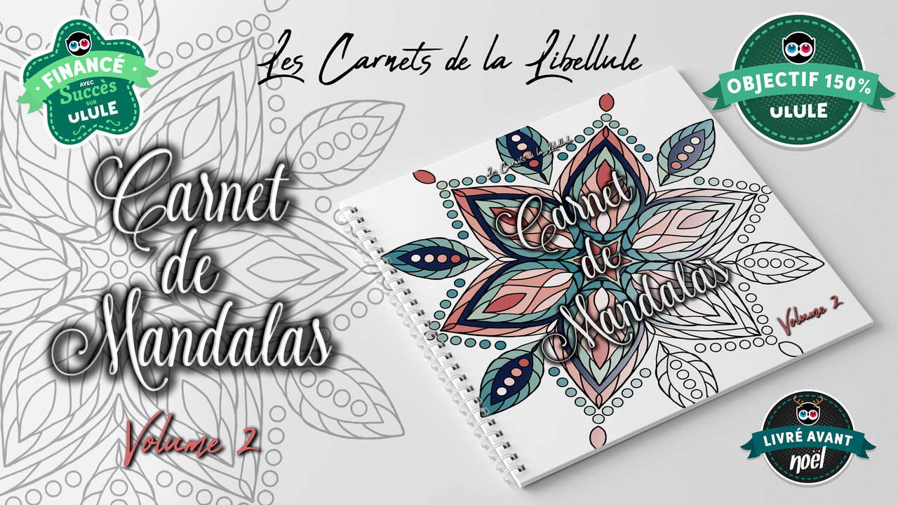 Art Thérapie - Carnet de Mandalas - Volume 2
