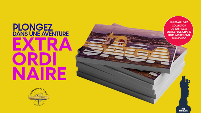 SOUTENEZ L'AVENTURE EXTRAORDINAIRE DU SOUS-MARIN SAGA