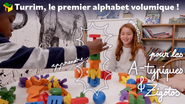 Turrim, alphabet volumique