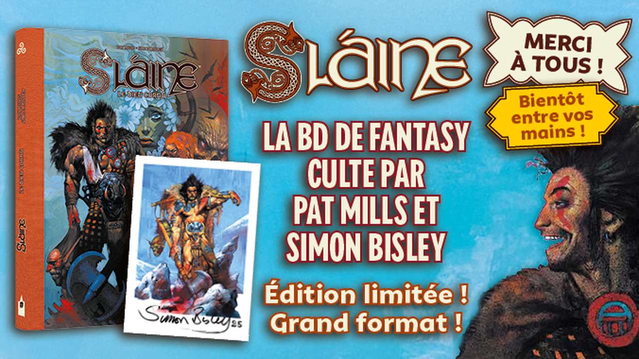 SLAINE, le chef-d'oeuvre qui a révolutionné la BD de Fantasy