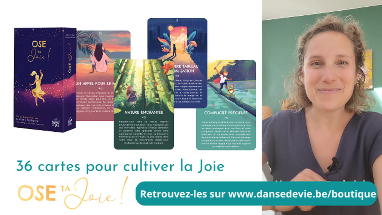 Cartes d'inspiration "Ose Ta Joie