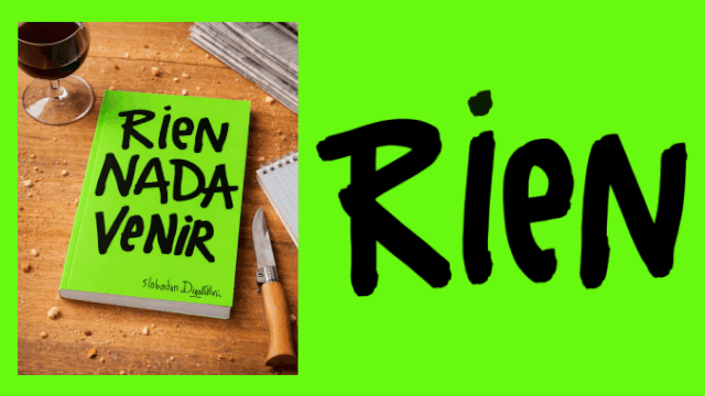 RIEN NADA VENIR - Ulule