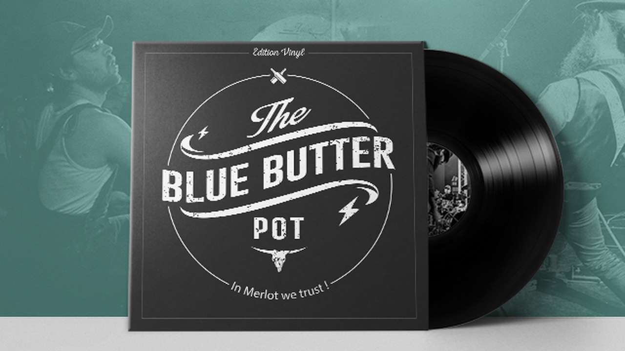 The Blue Butter Pot