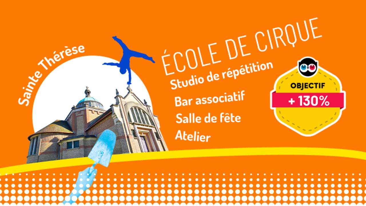 Une école de cirque dans une église Art Déco