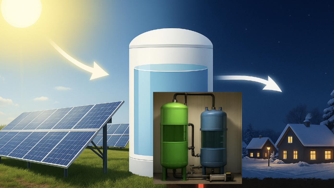 Stocker l’énergie du soleil avec de l’azote liquide. - Ulule