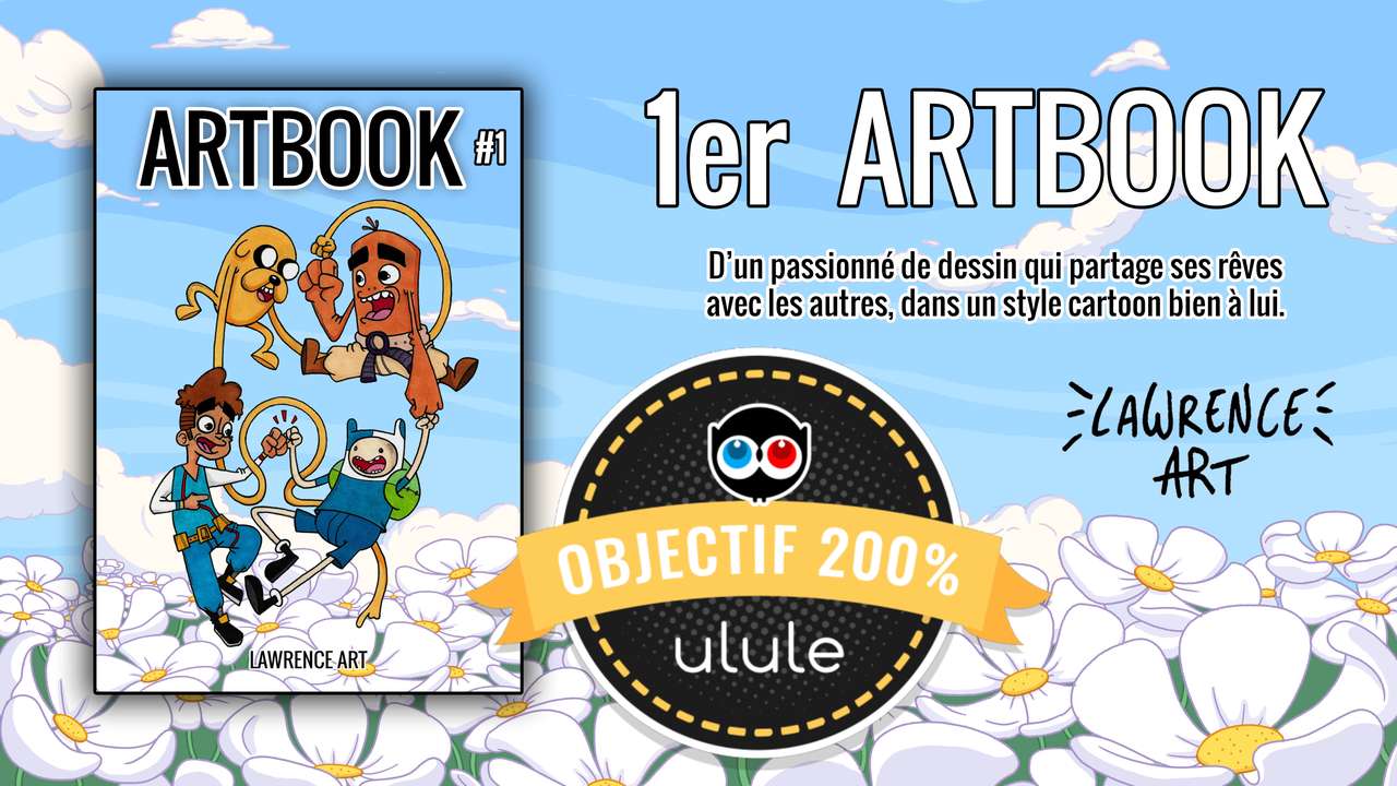Mon 1er ARTBOOK - Lawrence ART