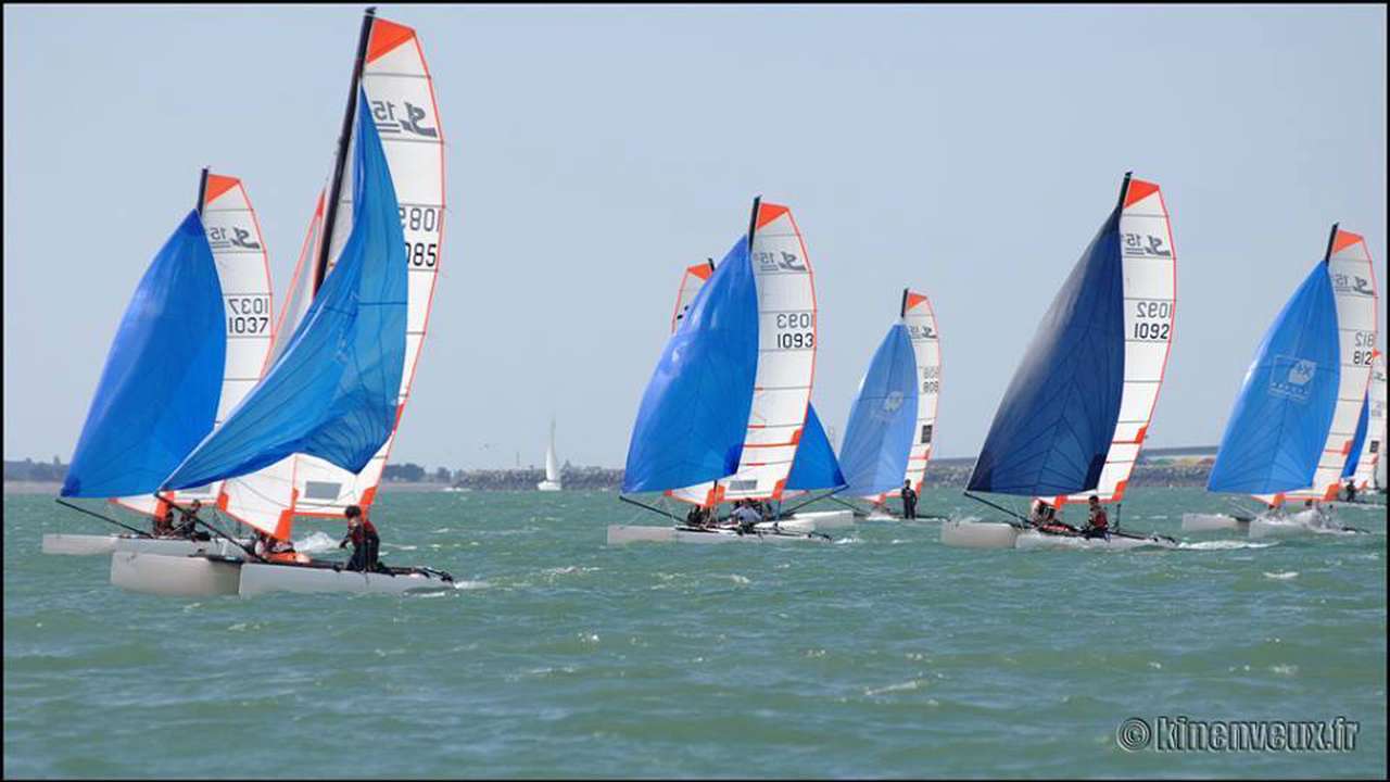 Saison régate CATA pour 6 équipages jeunes