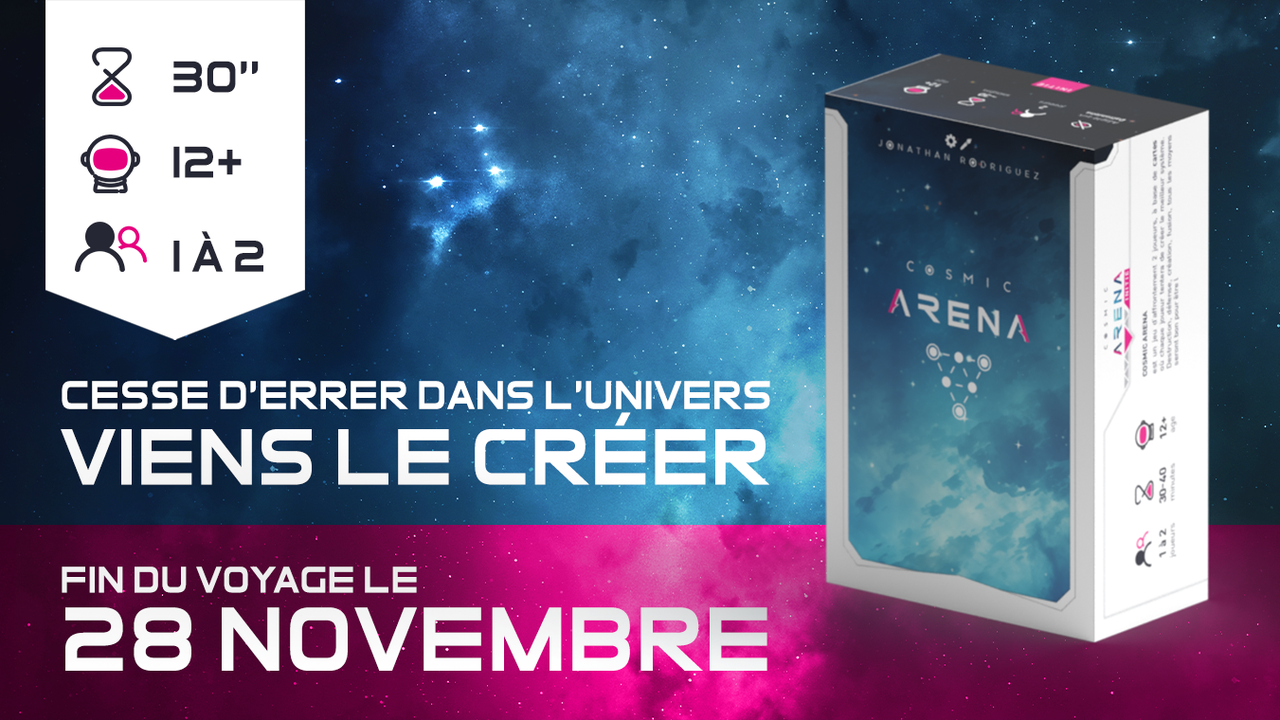Cosmic Arena - jeu de carte stratégique - Ulule