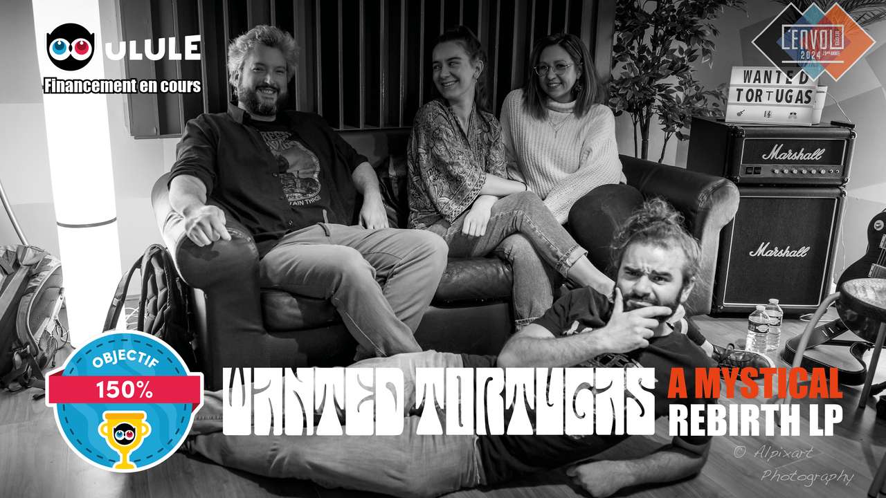 A Mystical Rebirth, le premier album des Wanted Tortugas - Ulule